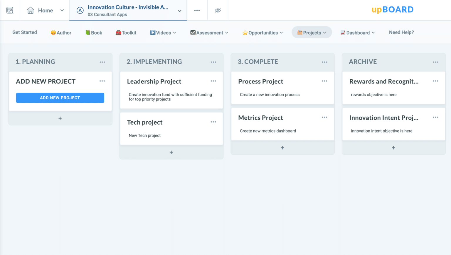 Invisible Advantage Innovation Culture App