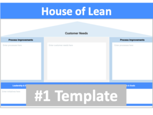 House of Lean Online Software Tools & Templates