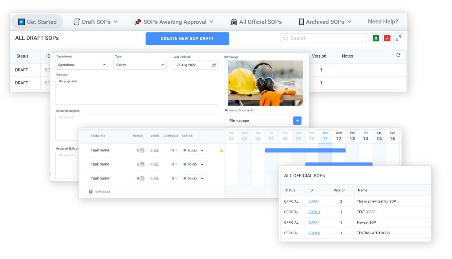 AI Driven Standard Operating Procedures (SOP) Software