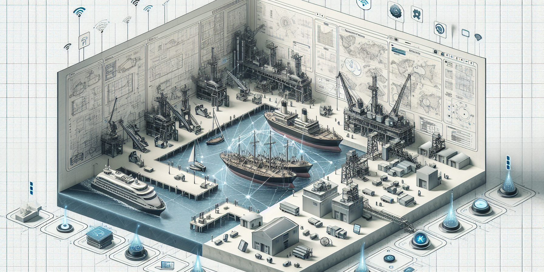 Unlocking Efficiency: Exploring IoT in Shipbuilding